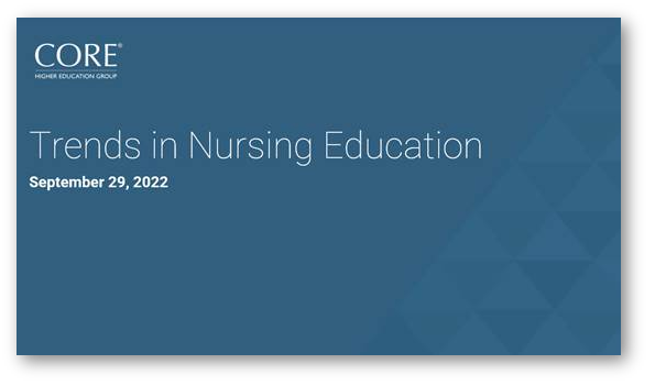 Trends in Nursing Education